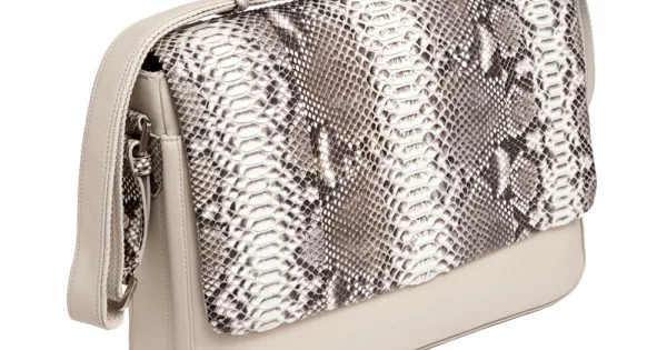 Python skin bag BG-172 - "EXOTIC PYTHON"
